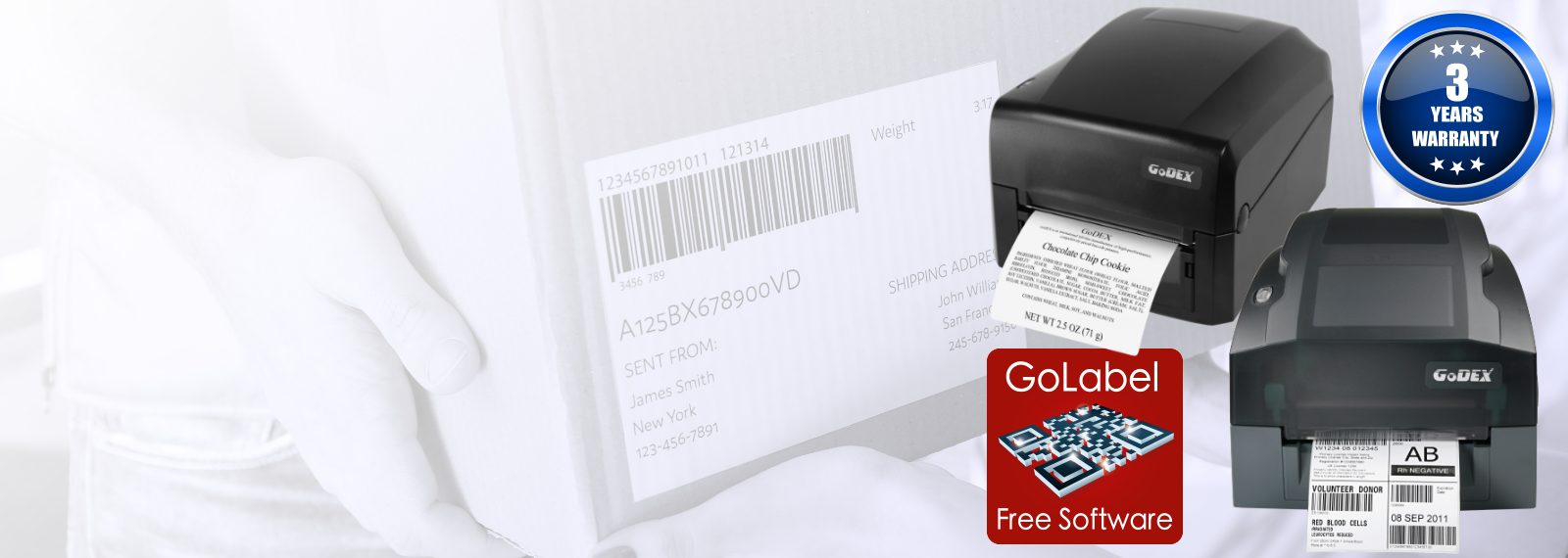 GoDEX Desktop Label Printers