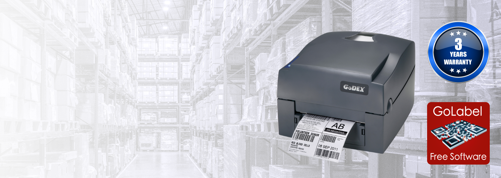 GoDEX G500 and G530 Label Printers