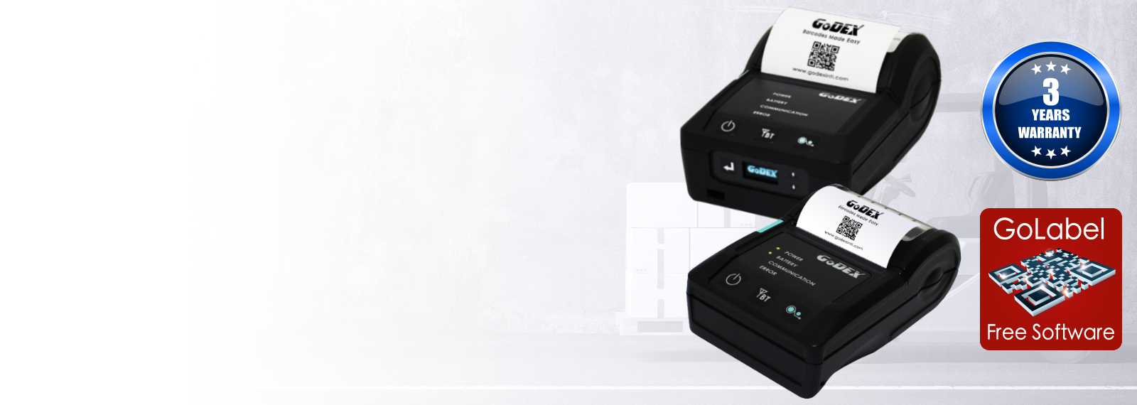 GoDEX Mobile Label Printers